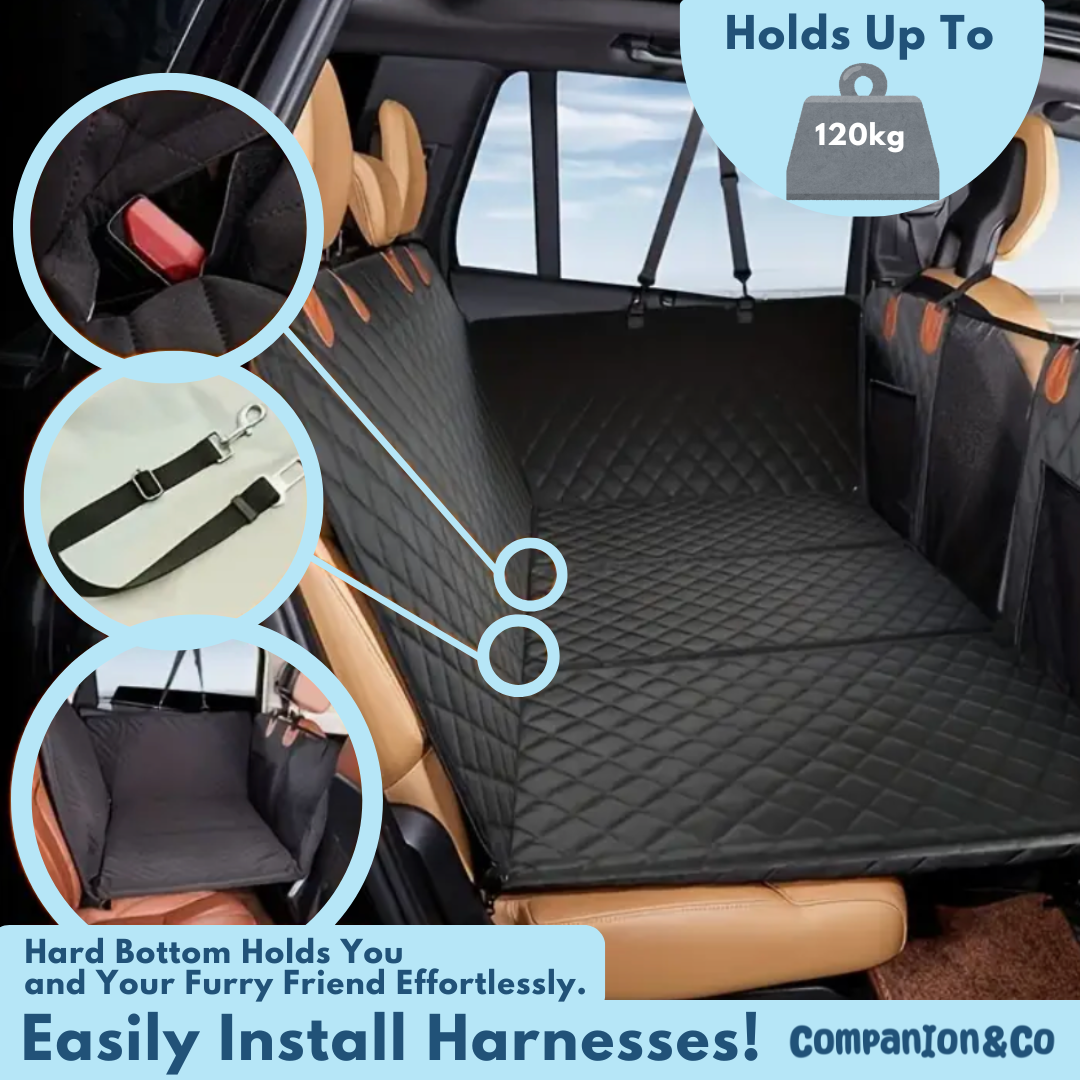 Companion&Co - Hard Bottom Dog Car Seat Cover